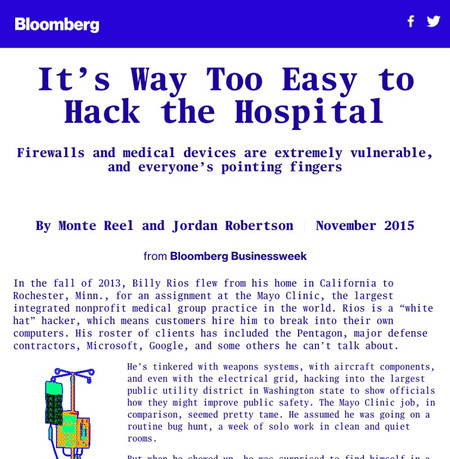 Hospital Hack feature | Steph Davidson | design motion and code